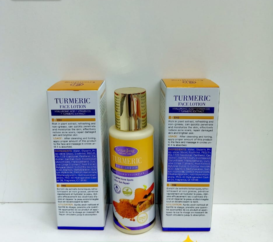 Turmeric Face Lotion – Affordables Plus – Cosmetics